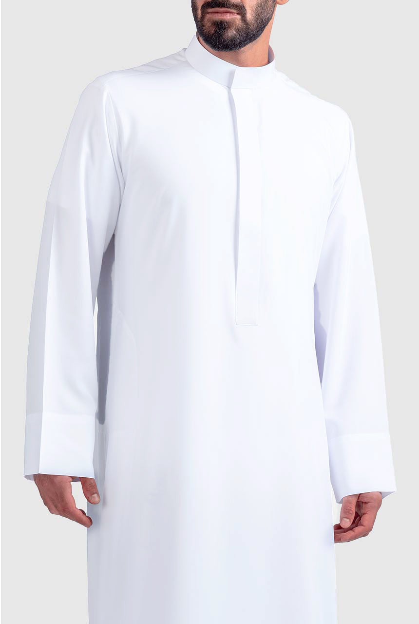 Kuwaiti Kandoora - Brilliant White – Meemo